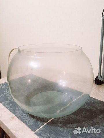 Круглый аквариум 25л