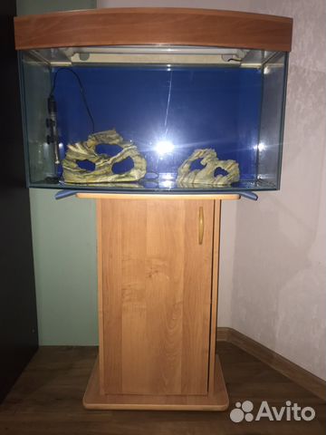 Панорамный Аквариум 120л