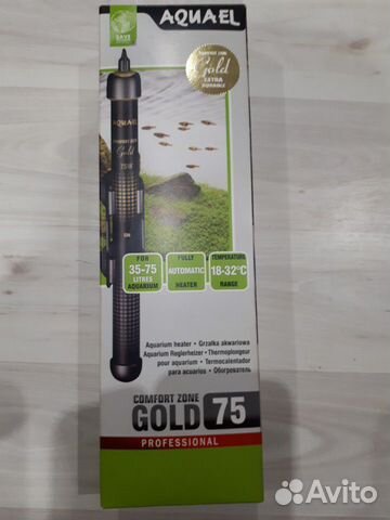 Температурный нагреватель воды в аквариуме новый