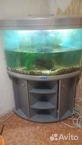 Аквариум jebo угловой 250 л