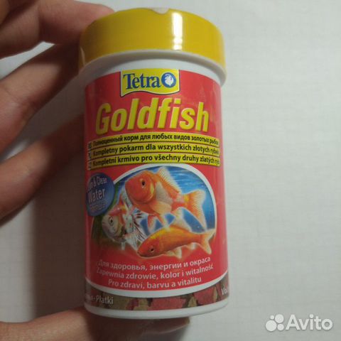Корм для рыб tetra goldfish