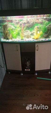 Аквариум с тумбочкой