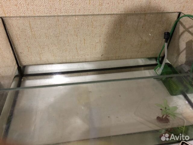 Продам аквариюм и очиститель с нним